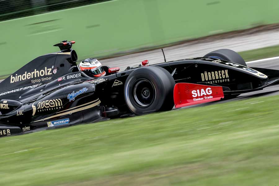 Maiden victory for Rene Binder