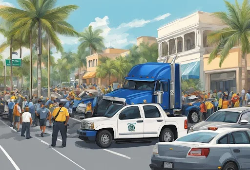 How Common are Truck Accidents in Boca Raton, FL?