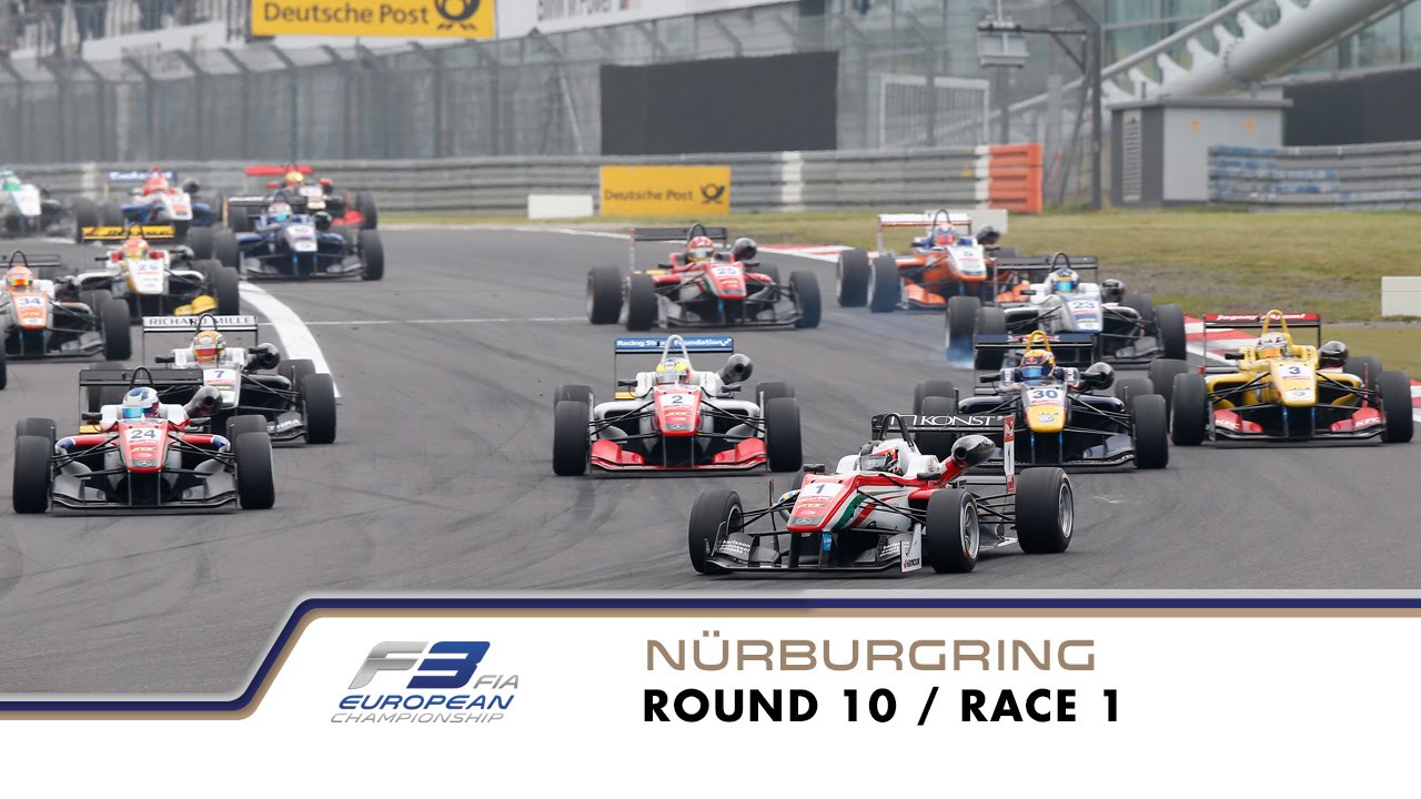 Formula 3 European Championship: Rosenqvist wins Race 1 at Nürburgring
